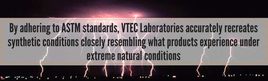 Accelerated Weathering Testing | VTEC Laboratories