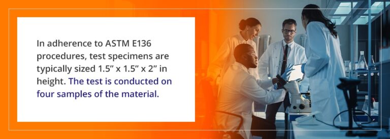 ASTM E136 Test | Vertical Tube Furnace Testing | VTEC Labs
