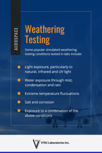 Testing and Evaluation Services in Aerospace - VTEC Laboratories